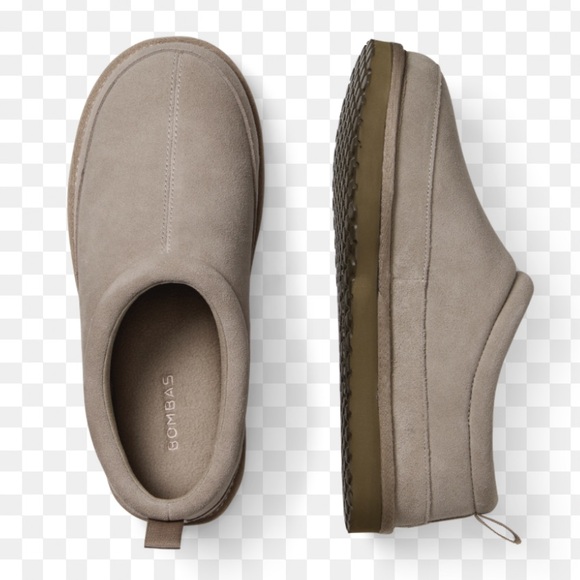 Bombas | Shoes | Nwt Bombas Womens Saturday Suede Slippers Taupe Size 7 ...